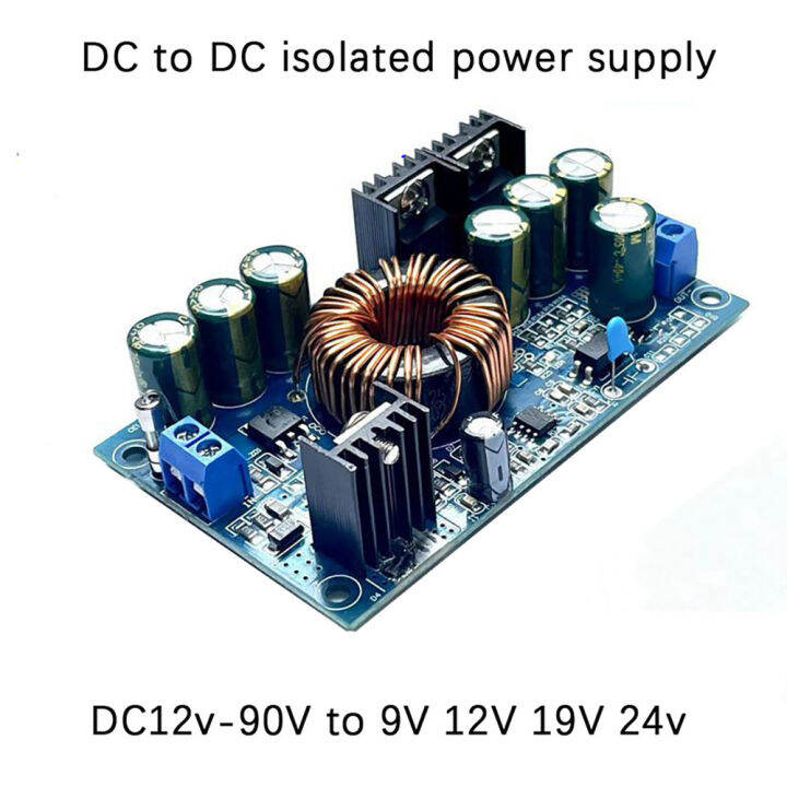 DC-DC Isolation Step Down Power Supply Module DC 12V-90V to DC 9V 12V ...