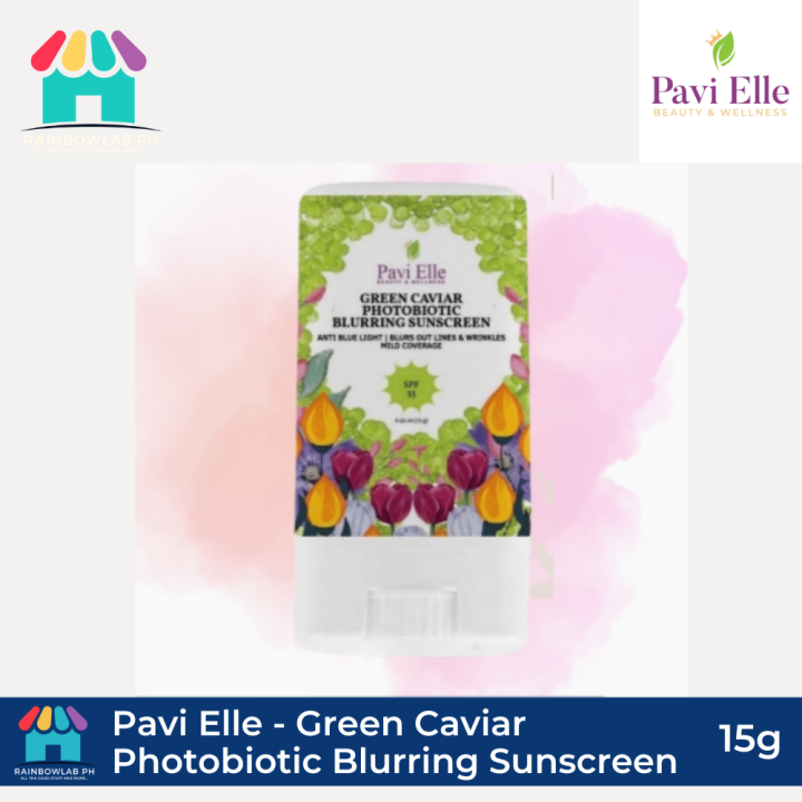 Pavi Elle - Green Caviar Photobiotic Blurring Sunscreen SPF 35 ...