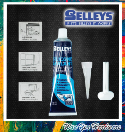 Selleys 100% Silicone Sealant 75g | Lazada
