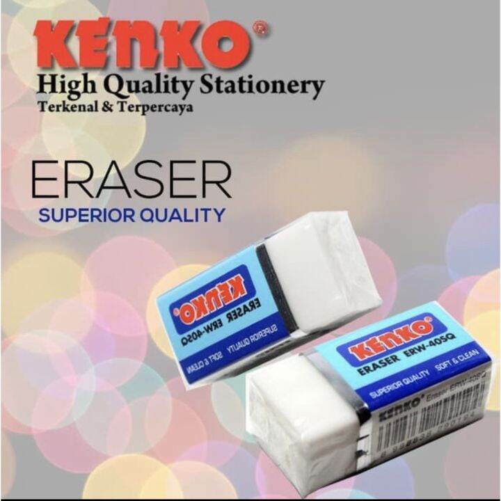 BOS Penghapus Kenko ER-40SQ Kecil/ Eraser/ Setip/ Correction Pensil ...