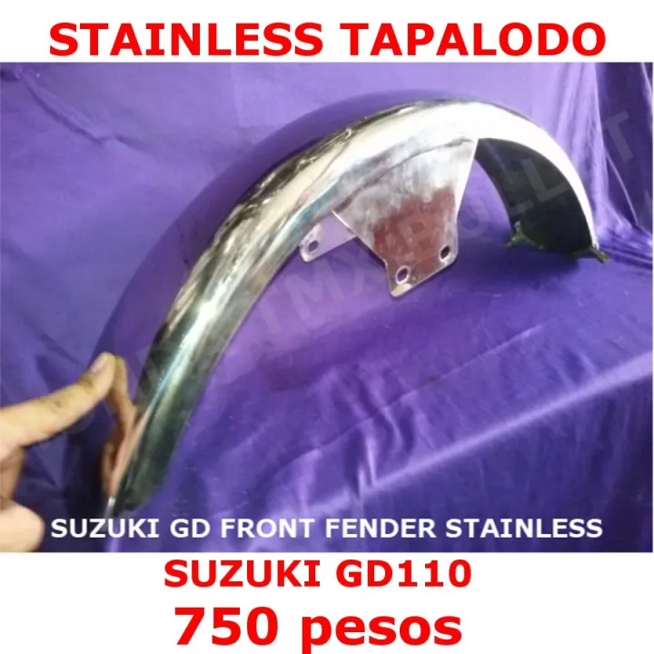 Suzuki GD110, Front Tapalodo Stainless Fender accessories for ...