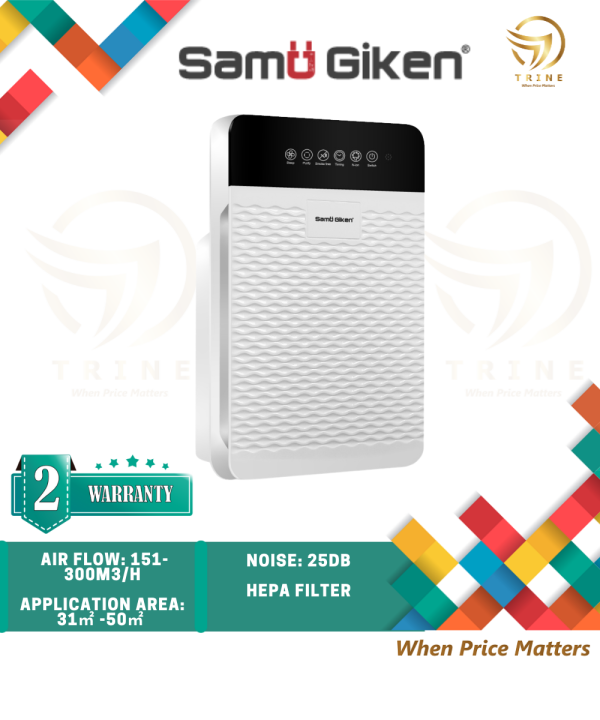 Samu Giken Home Air Purifier Sterlizer Household Smoke and Dust Removal Cleaner AP661 | Lazada