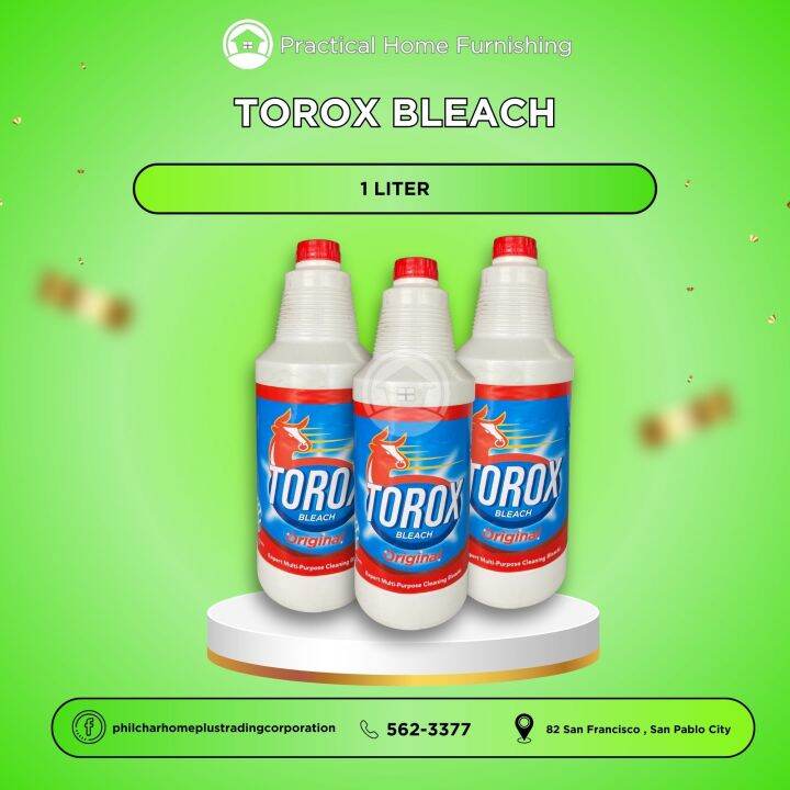 PHF - TOROX BLEACH 1liter | Lazada PH