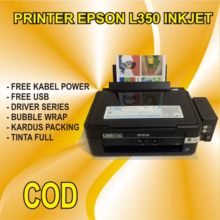 Printer Epson l350 Ink Jet All In One Second seperti baru | Lazada ...