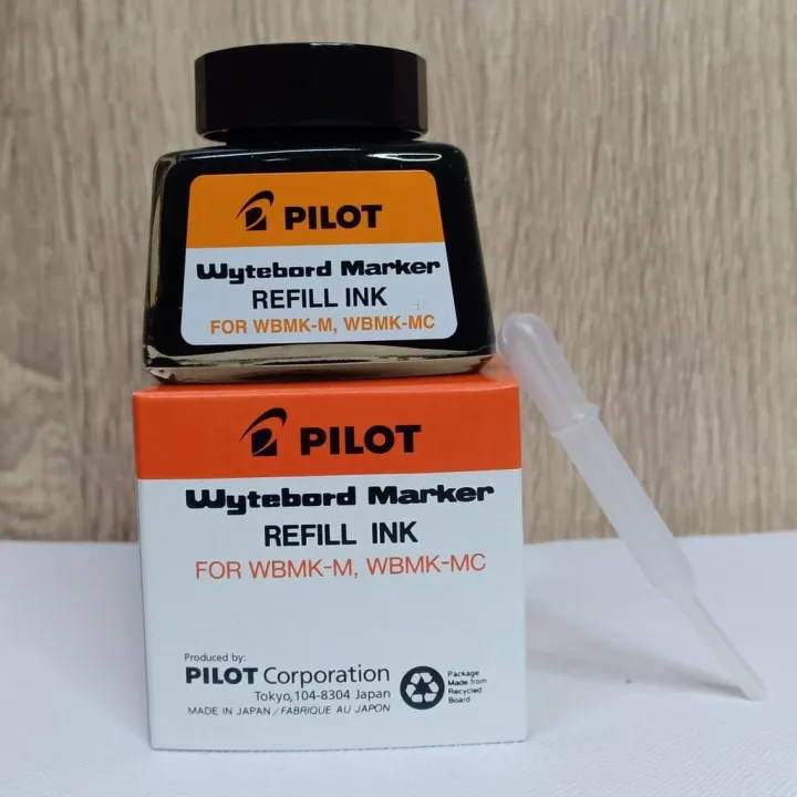 Pilot Permanent & Whiteboard Ink (30ml) Black | Lazada PH