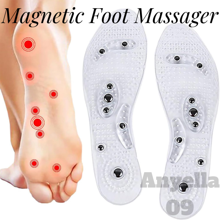 Far Infrared Acupressure Insoles - Foot Massage Magnetic Insoles ...