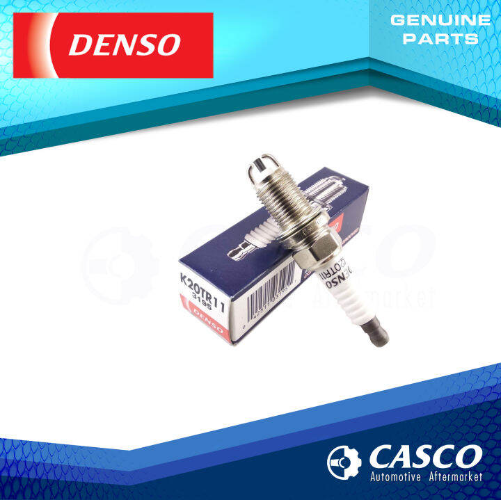 DENSO K20TR11(4pc) (Dual Tip) Spark Plug for Toyota Corolla 1.6 and 1.8 ...