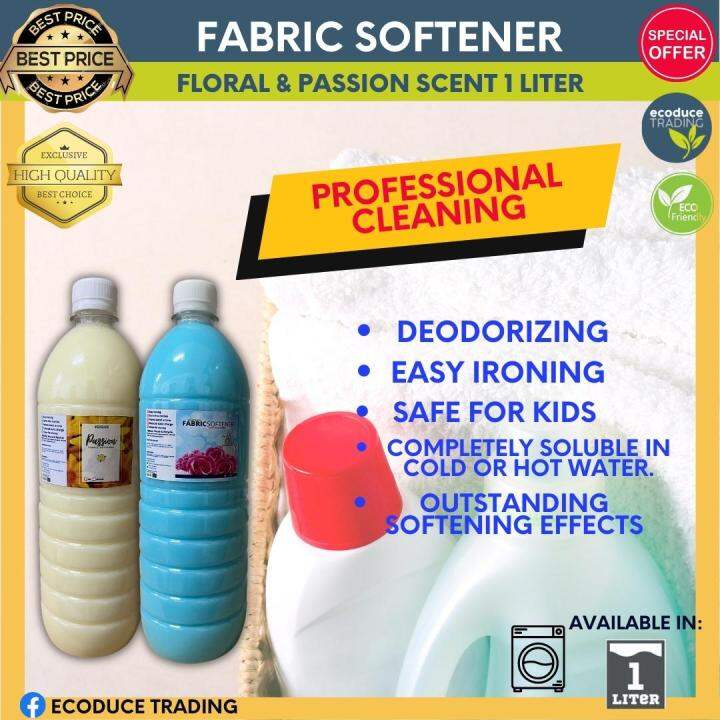 Ecoduce - Fabric Softener SCENTED Laundry Soft Fabcon Wash Clothes ...