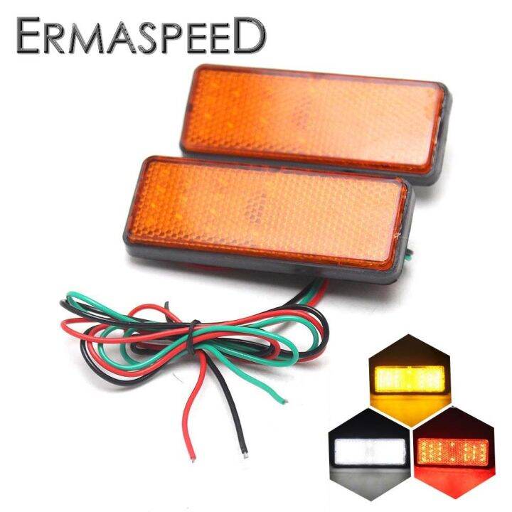 Brake Universal Motorcycle Light Led Reflector Rear Lights Brake Light ...