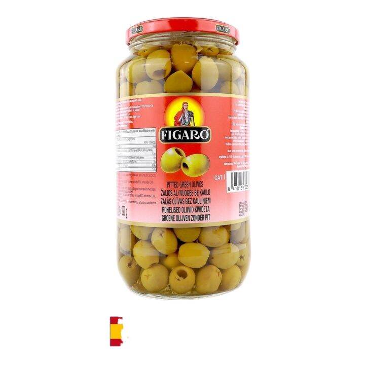 Figaro Pitted Green Olives 920g | Lazada PH