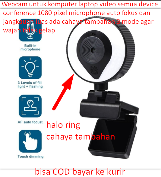 Webcam untuk komputer laptop video semua device conference 1080 pixel ...