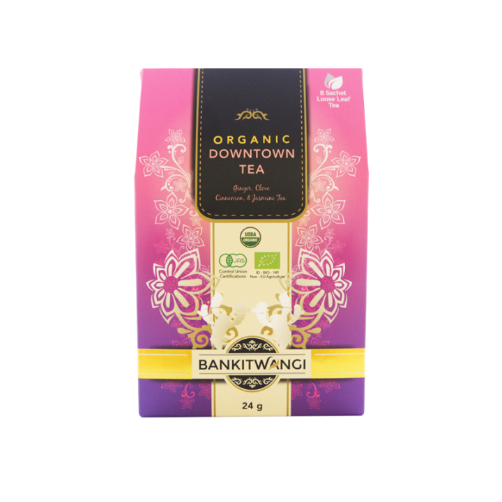Bankitwangi Teh Organik Downtown Tea Duplek 24gr | Lazada Indonesia