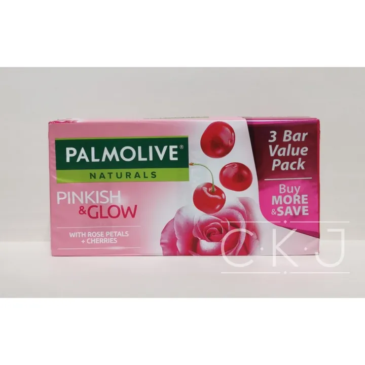 Palmolive Naturals Pinkish & Glow Soap 80g 3 Bar VALUE PACK | Lazada PH