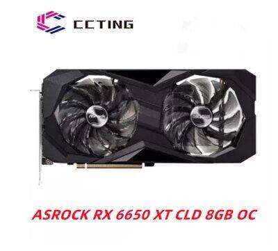 ASROCK FOR AMD Radeon RX 6650 XT Challenger D 8GB OC GDDR6 7Nm 6650XT ...