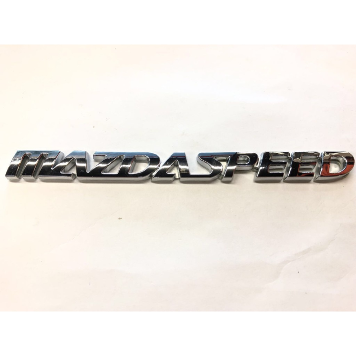 MAZDA SPEED EMBLEM LOGO wording UNIVERSAL cx3 cx5 mazda 3 mazda 6 mazda ...