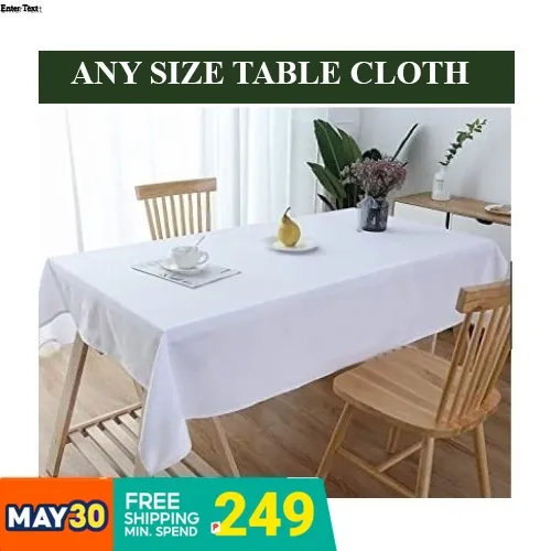 ⊿NEW Any Size KATRINA Table Cloth 4 - 6 - 8 - 10 seater | Lazada PH
