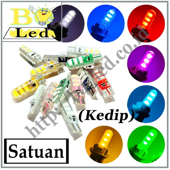 Lampu Led Senja Kedap Kedip / Lampu Led Sein Senja Kedip Strobo/Flash / Lampu Sen/Senja 6Mata ...