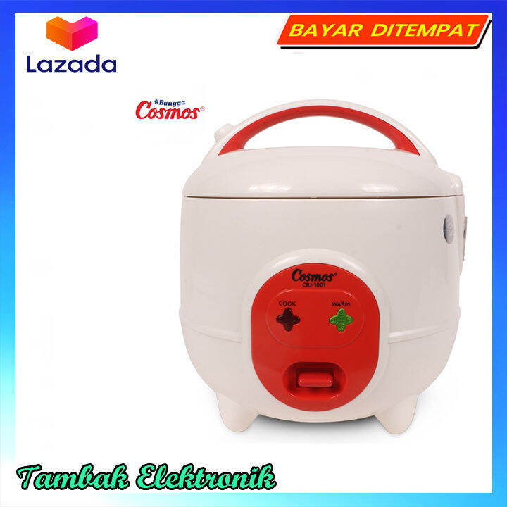 Magic Com COSMOS Rice Cooker 0.6 Liter CRJ-101N / CRJ 1001N Mini ...
