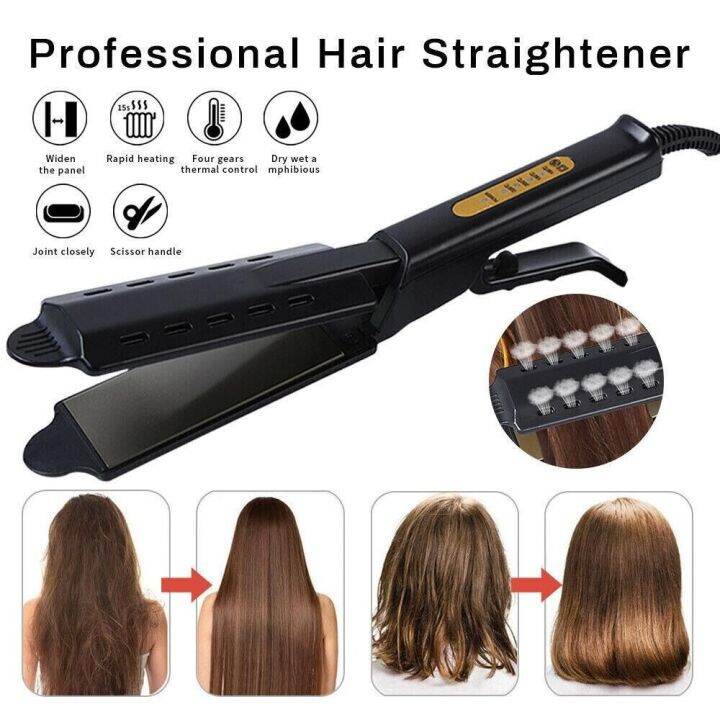PDG Thermal Negative Ionl Hair Care Straighten Straight Hair Splint ...