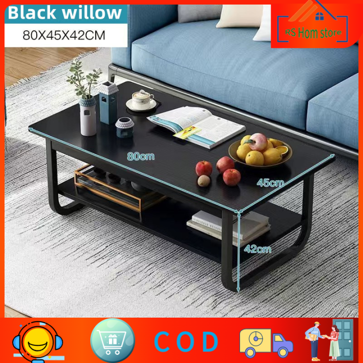 RS New Style Sofa Table 2 layers Coffee Table Tea Desk Center Table ...