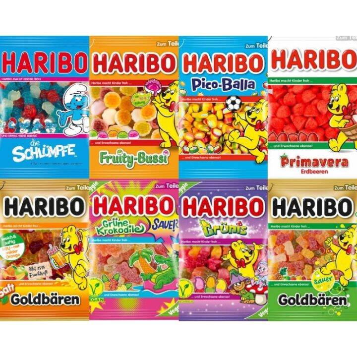 Haribo Gummy Candy 175grams/200grams/300grams Different Variants ...