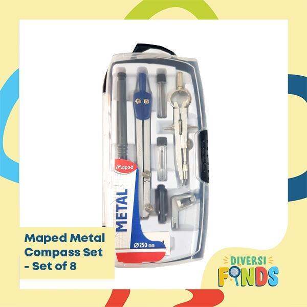 Maped Metal Compass Set - Set of 8 | Lazada PH