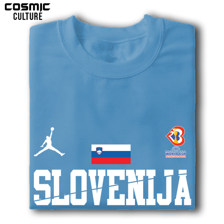 Slovenia Fan T-shirt Uniform Fiba World Cup Slovenija shirts Gilas Pilipinas Luka Doncic | Lazada PH
