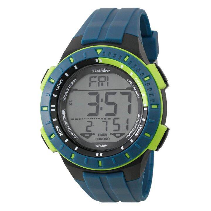 UniSilver TIME Men's Persian Blue Digital Watch KW3013-1001 | Lazada PH