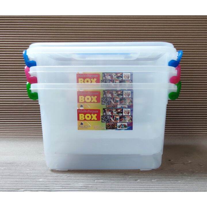 Plastic #2849 3.5Liter Mini Multi Purpose Storage Box with Handle ...