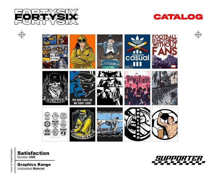 [10pcs A5] POSTER CASUAL | POSTER ULTRAS | POSTER HOOLIGANS | POSTER ...