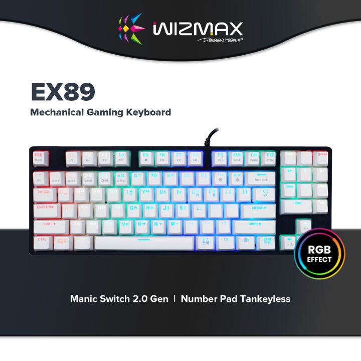 Manic EX89 TKL Gaming Mechanical Keyboard | Lazada PH