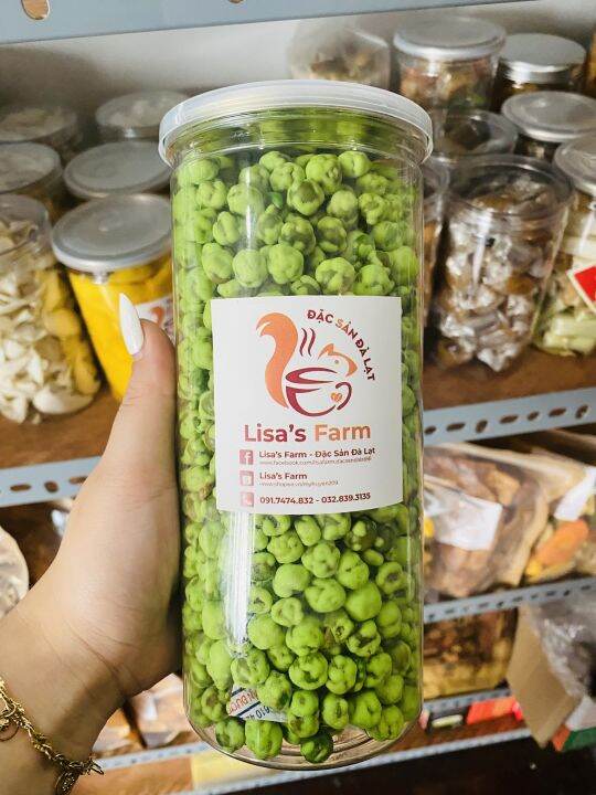 Đậu Hà Lan Vị Wasabi (Mù Tạt) - Ăn vặt LISA'S FARM | Lazada.vn
