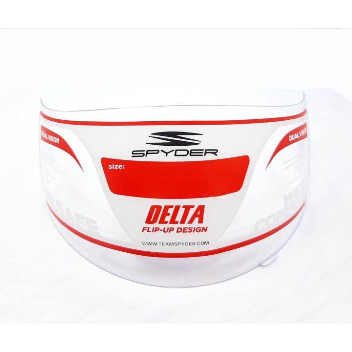 Helmet Spyder Delta Visor Flip Up Modular Spare | Lazada PH