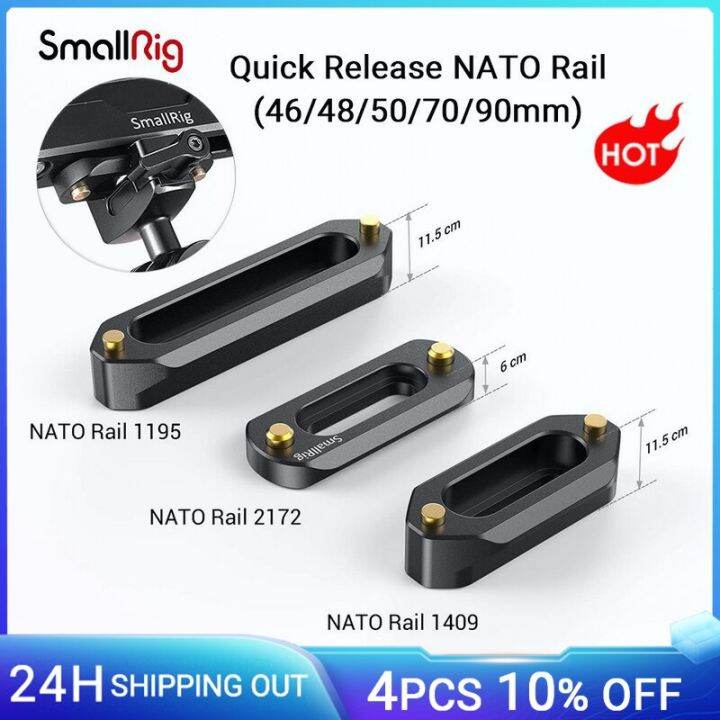 Smallrig Mini NATO Rail Camera Anti-Off Quick Release NATO Rail ...