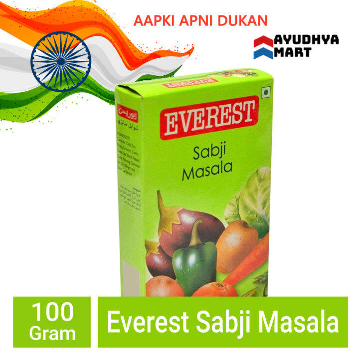 Everest Sabji Masala 100gm (Rempah Sayuran) | Lazada