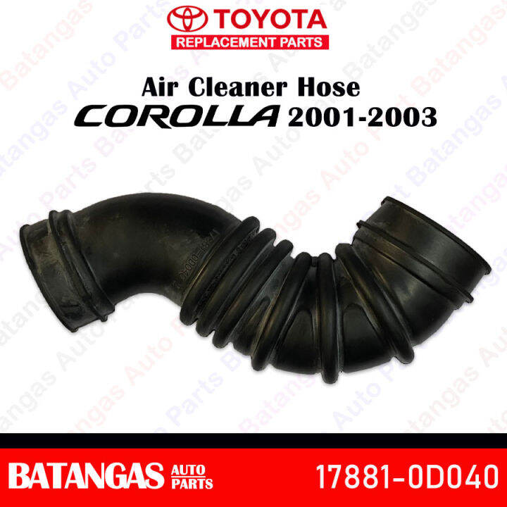 OPTIMUM AIR CLEANER HOSE Toyota Corolla / Altis 1.6 2001-2003 Part No ...