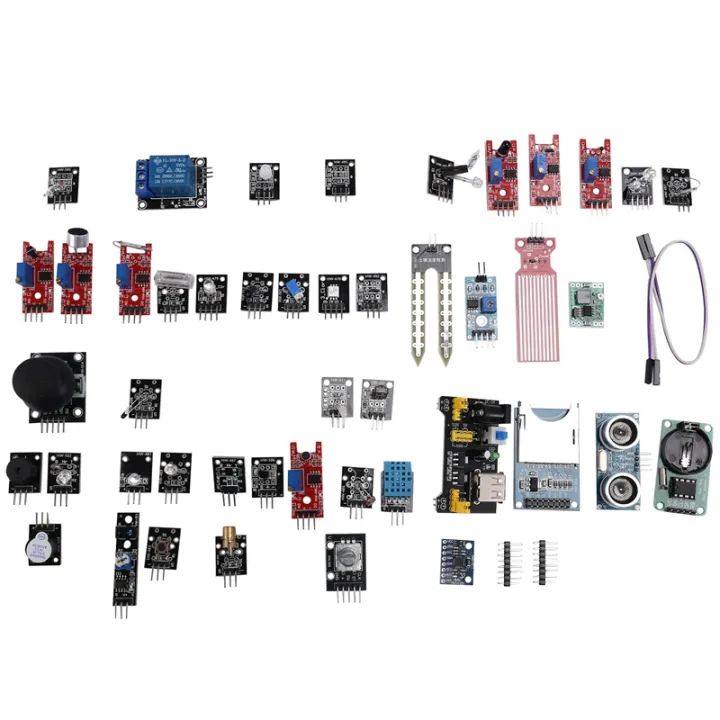 45 in 1 Sensors Modules Starter Kit Sensor Set Send Information | Lazada PH