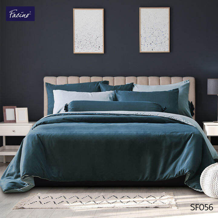 Facino ผ้านวมขนาด 60”x80” 330 เส้นดาย two tone ~New Collection สัมผัส ...