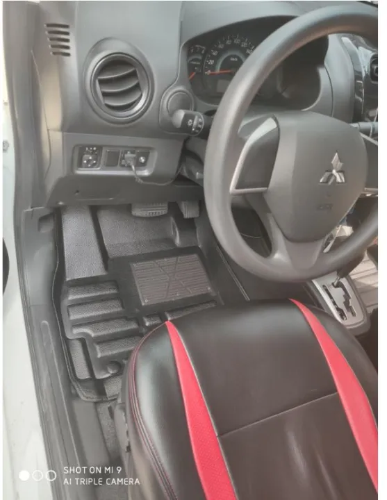 Mitsubishi Mirage Hatchback G4 Hatchback Matting Deep Dish 2012-2021 ...