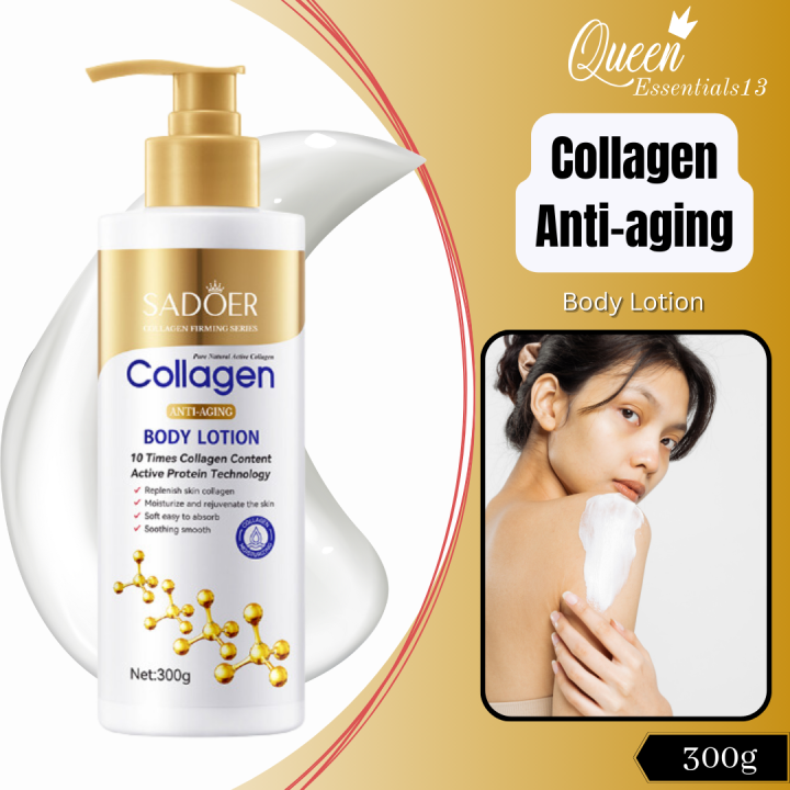 AUTHENTIC Collagen anti-aging body lotion (Pure natural active collagen ...