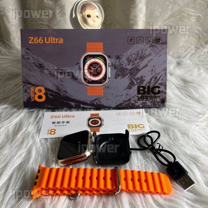 SALE！Z66 Ultra Smart Watch Ultra Series 8 Bluetooth Dial Call Heart ...