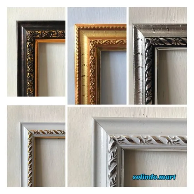 #3 PIGURA SEDANG MOTIF POLOS 10R , 12R | Frame Bingkai Lukisan Foto ...