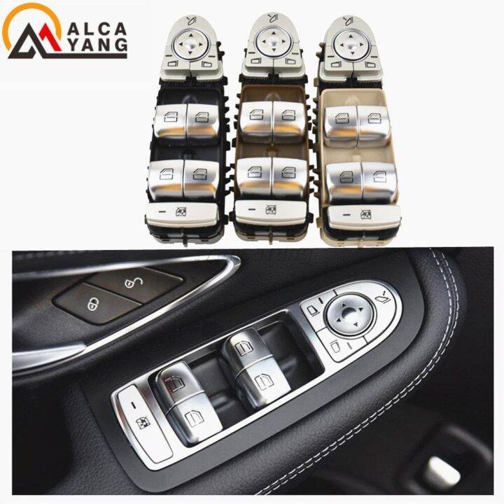 2229056800 New Orange Light Power Window Switch Electric Window Switch ...