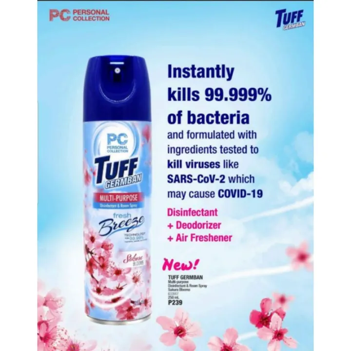 hug Personal Collection Tuff Germban Sakura Blooms 250ml | Lazada PH