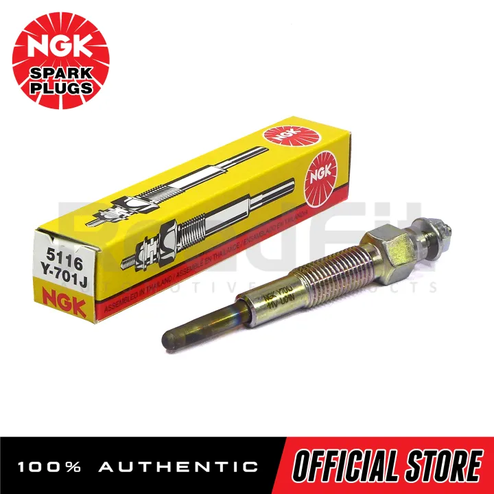 NGK Original Glow Plug Y-701J For Mazda Bongo, E Series, B2200, Proceed, B Series, Everest (S2 ...