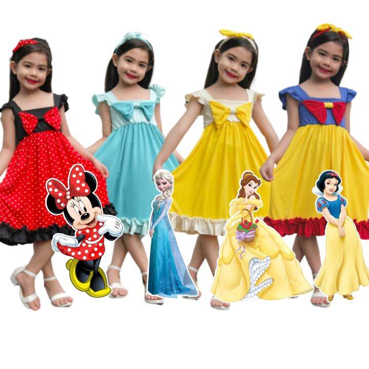Princess Inspired Dress for Kids Themed Dress for Baby OOTD Cute Dress ...