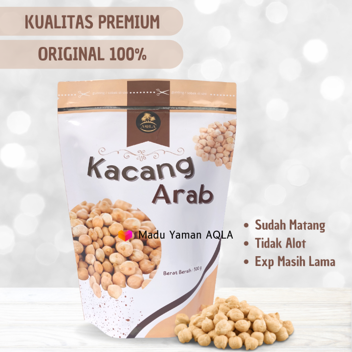 Kacang Arab 500gr Kacang Humus Chickpea Chichpeas Makanan Ringan ...