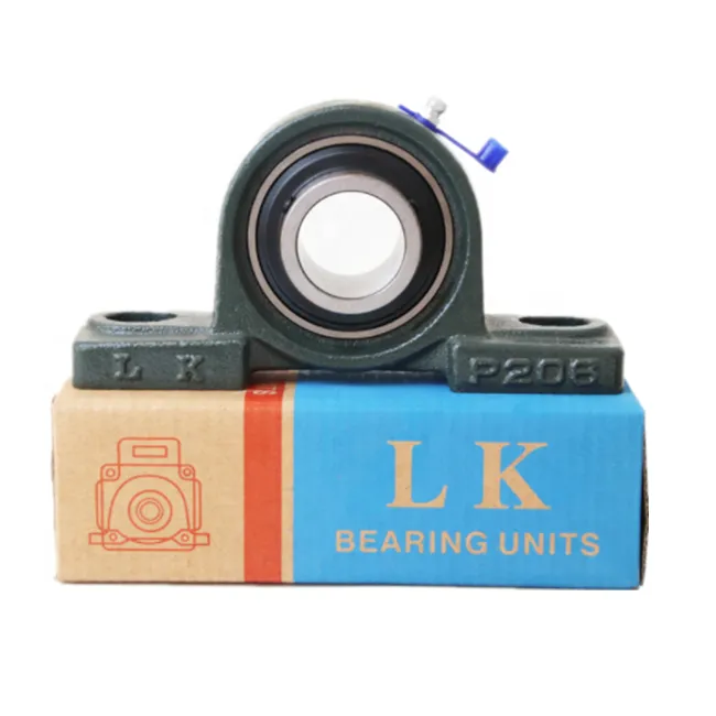 UCP214 เพลา 70 mm. LK BEARING UNIT , LK PILLOW BLOCK BEARING ลูกปืนตุ๊กตา P214= 1 ชุด | Lazada.co.th