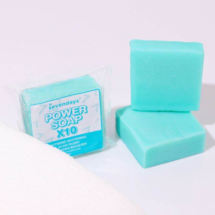 Seven Days by HerSkin Power Soap 10x Whitening Scar Fader Collagen ...