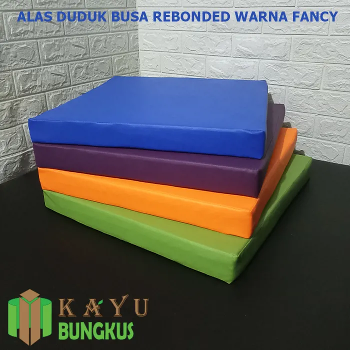 Alas Duduk Lesehan Matras Busa Rebonded Uk 50 x 50 x 5cm Warna Fancy ...